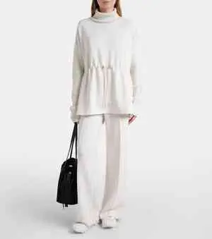 Varley The Wide Leg 30 Sweatpants - White