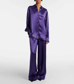 JOSEPH Dieu Satin Blouse