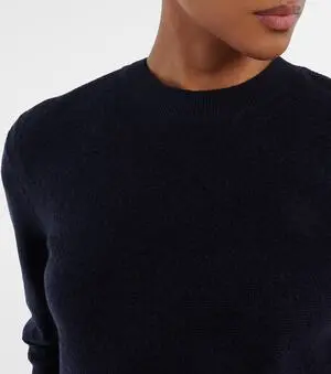 Loewe Logo Embroidered Wool Sweater
