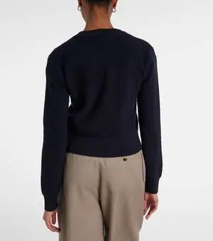 Loewe Logo Embroidered Wool Sweater