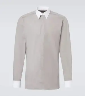 TOM FORD Cotton Shirt - Grey