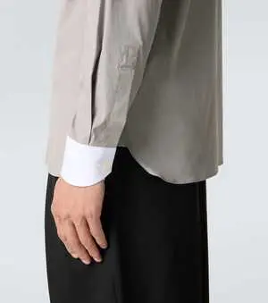 TOM FORD Cotton Shirt - Grey