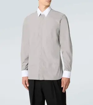 TOM FORD Cotton Shirt - Grey