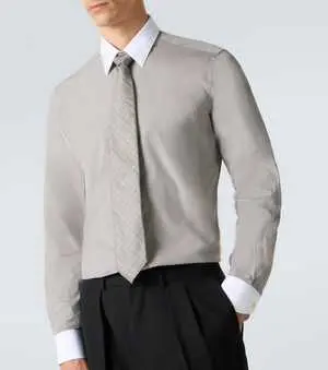 TOM FORD Cotton Shirt - Grey