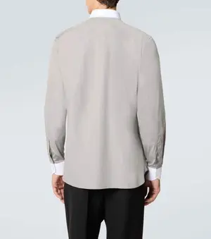 TOM FORD Cotton Shirt - Grey