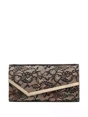 JIMMY CHOO Emmie Lace Chain Mini Bag