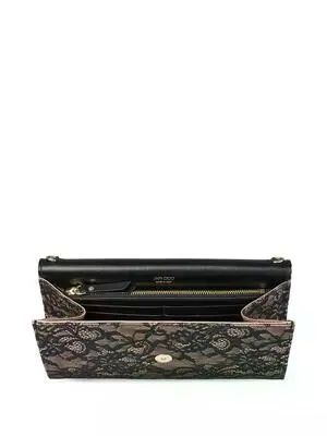 JIMMY CHOO Emmie Lace Chain Mini Bag