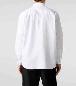 Comme Des Garçons Patchwork Cotton Poplin Shirt