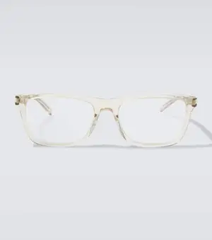 Saint Laurent Sl 841 Square Eyeglasses - Yellow