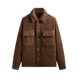 Kith Boucle Puffed Ace Shirt Jacket - Brown