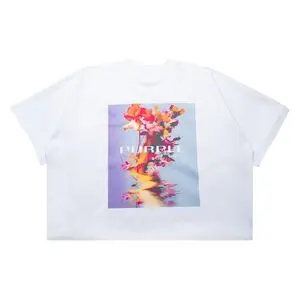 PURPLE BRAND Heavyweight Jersey Oversized T-shirt - White