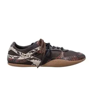 Miu Miu Python Print Sneakers