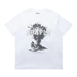 PURPLE BRAND Textured Jersey T-shirt - White