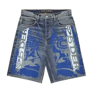 SP5DER Moto Gt Denim Short