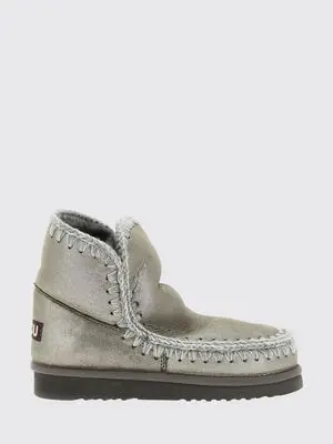 Mou Ankle Boots - Silver