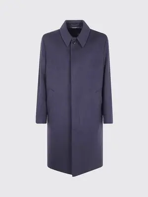 LARDINI Wool Coat - Blue