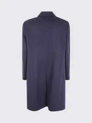 LARDINI Wool Coat - Blue