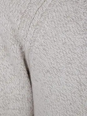 Zegna V-neck Fine Knit Sweater - Natural