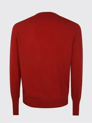 BALLANTYNE Crew Neck Sweater - Red