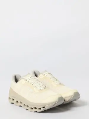 On Lace Up Sneakers - Beige