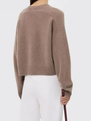 Loulou De Saison V-neck Sweater - Dove Grey