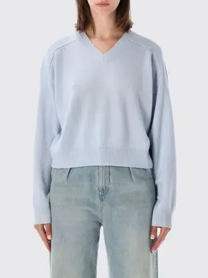 Loulou De Saison V-neck Sweater - Gnawed Blue