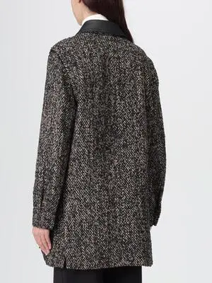 Max Mara Textured Mid Length Coat