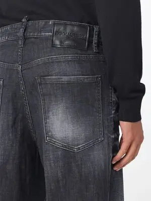 Dsquared2 Wash Distressed Jeans - Black