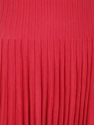 Magda Butrym Ribbed Pleated Dress