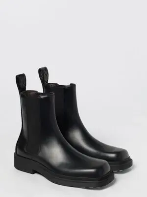Bottega Veneta Leather Chelsea Boots - Black
