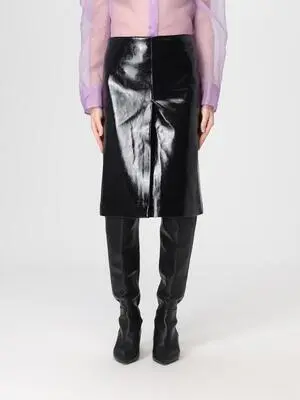 Msgm Black Wash Skirts