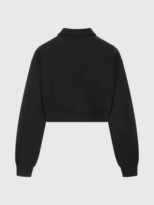 MSGM Cropped Sweatshirt - Black