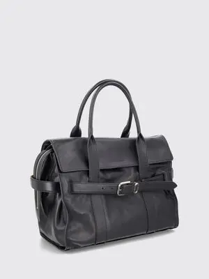 Marc Jacobs Leather Satchel With Buckle Detail