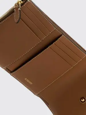 Burberry Vintage Check Coated Cotton Continental Wallet