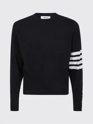 Thom Browne Striped Sweater - Grey