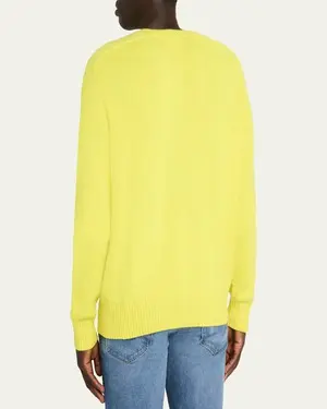 TOM FORD Felted Cashmere Crewneck Sweater