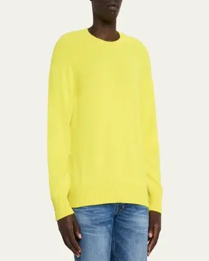 TOM FORD Felted Cashmere Crewneck Sweater