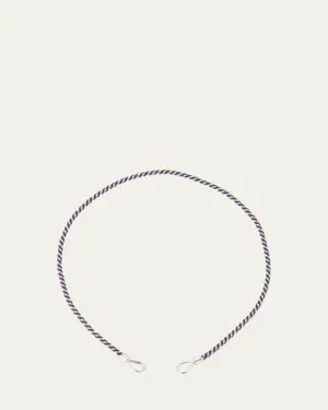 MARLA AARON The String Project Rugby Necklace - Silver