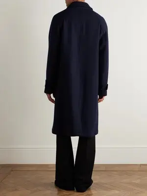 Thom Sweeney Virgin Wool And Cashmere-blend Coat