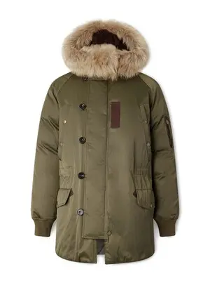 Ralph Lauren Shearling-trimmed Down Jacket