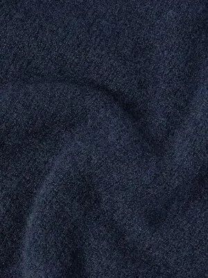 Thom Sweeney Brushed Cashmere-blend Sweater - Blue
