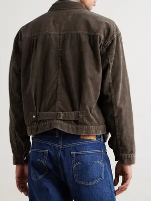 REMI RELIEF Cotton-corduroy Trucker Jacket