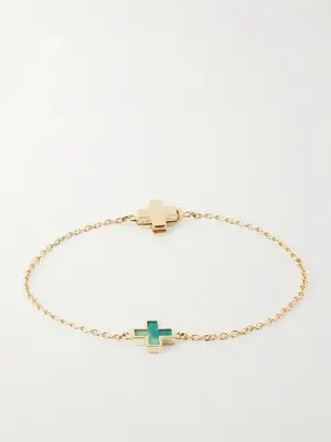 Luis Morais 14-karat Bracelet With Turquoise - Gold