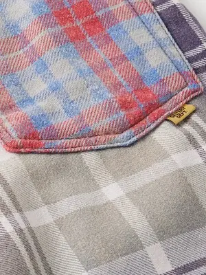 GALLERY DEPT. Marley Patchwork Flannel Shorts