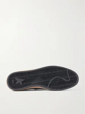 GOLDEN GOOSE Ball Star Distressed Leather Sneakers - Brown