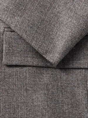 FRAME Double-breasted Virgin Wool-flannel Suit Jacket