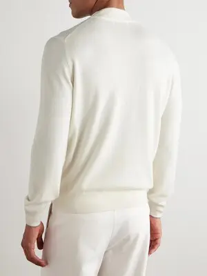 Brunello Cucinelli Cashmere Mock-neck Sweater - Neutrals