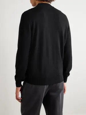 Brunello Cucinelli Cashmere Rollneck Sweater - Black