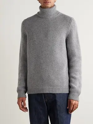 Anderson & Sheppard Cashmere Rollneck Sweater