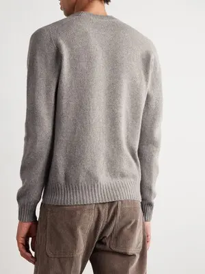 Altea Wool And Cashmere-blend Sweater - Gray